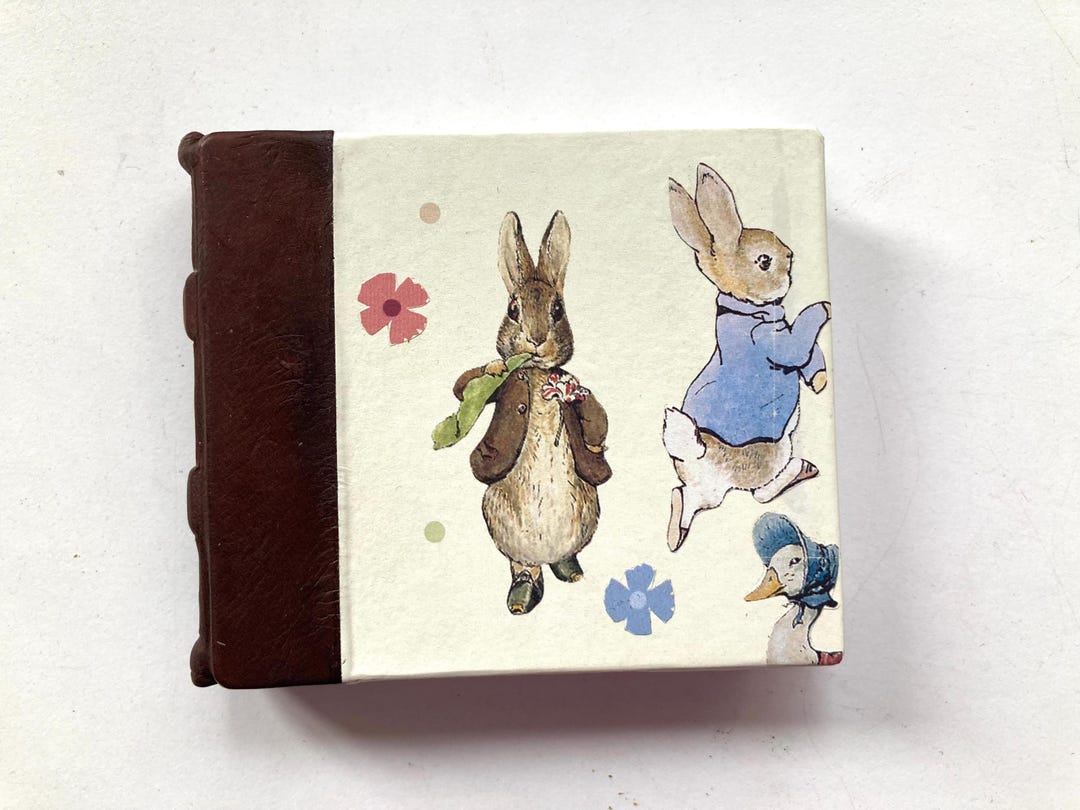 Benjamin Bunny and Peter Rabbit - Beatrix Potter -hand Bound Journal ...