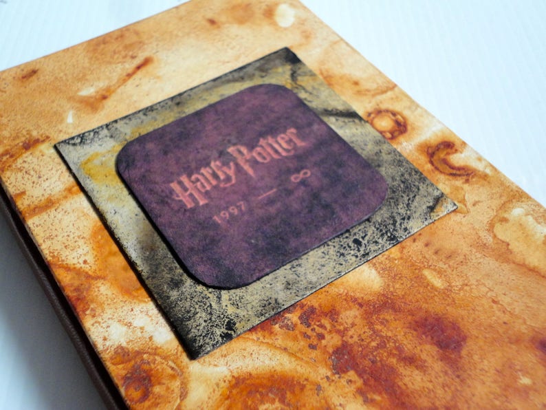 Harry Potter rust Handmade Notebook/journal/diary - Etsy UK