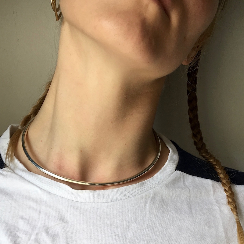Metal Choker - Etsy
