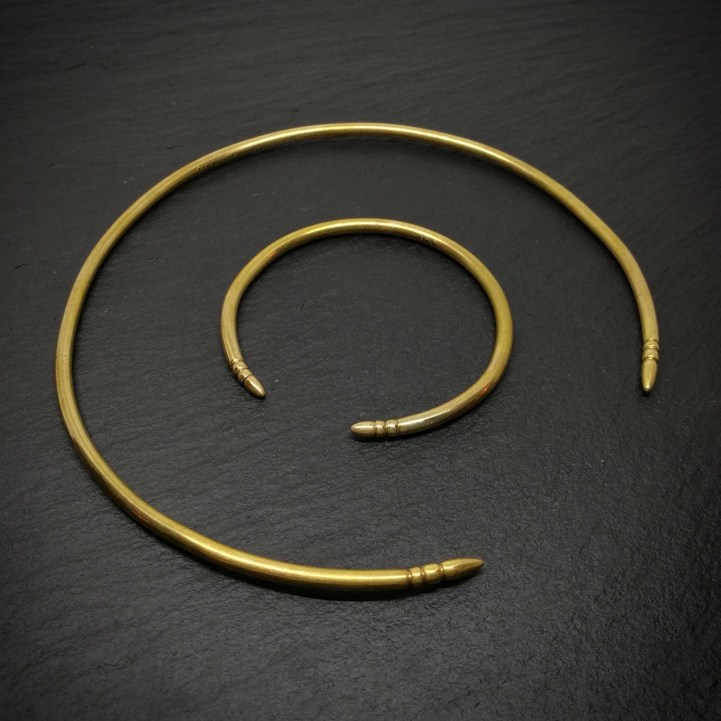 Neck Bangle / Cuff / Metal Choker / Necklace - Etsy