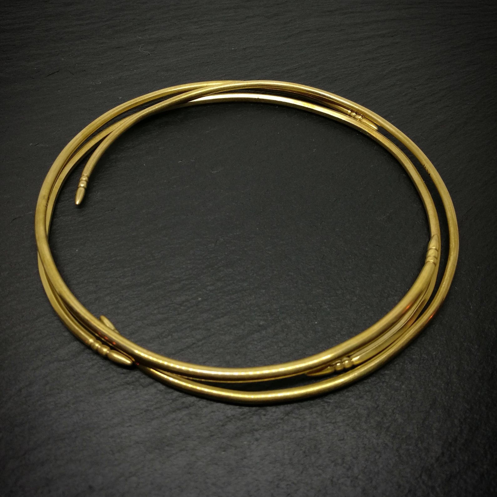 Neck Bangle / Cuff / Metal Choker / Necklace - Etsy