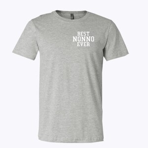 Best NONNO Ever - Unisex Jersey Shirt - Over the Heart Pocket Placement ...