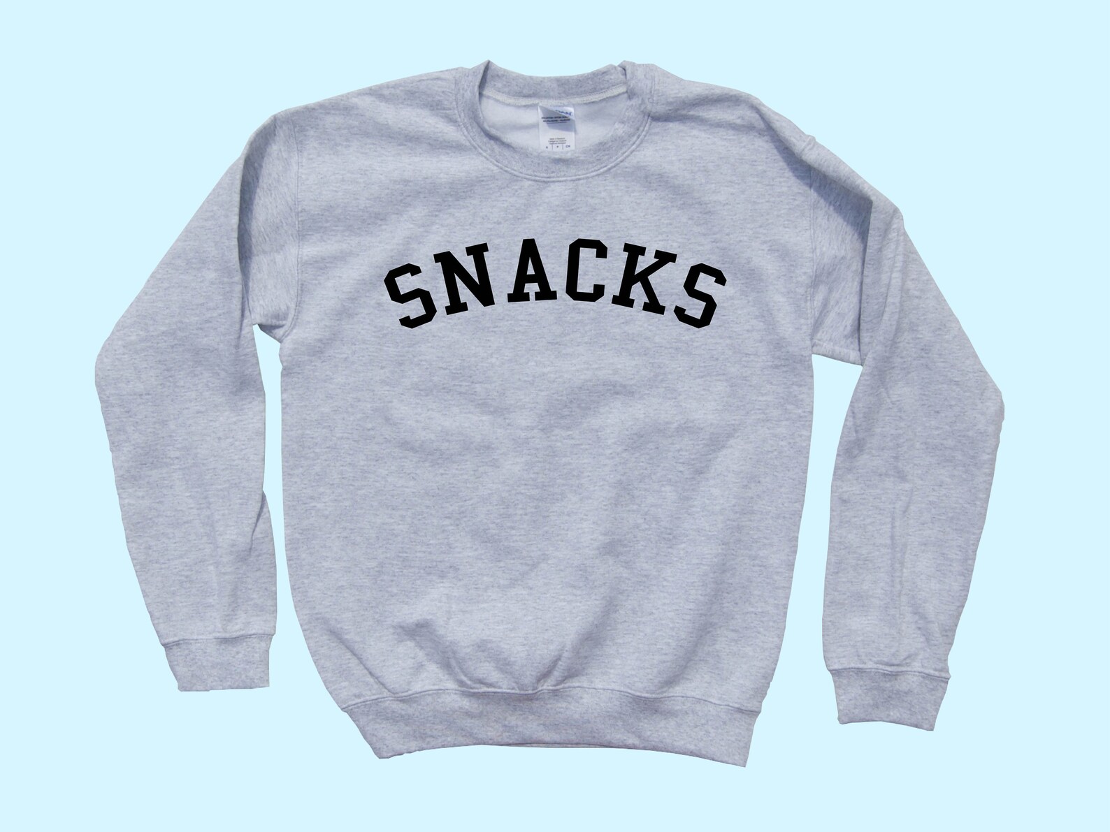 SNACKS - Crewneck Sweatshirt - Etsy