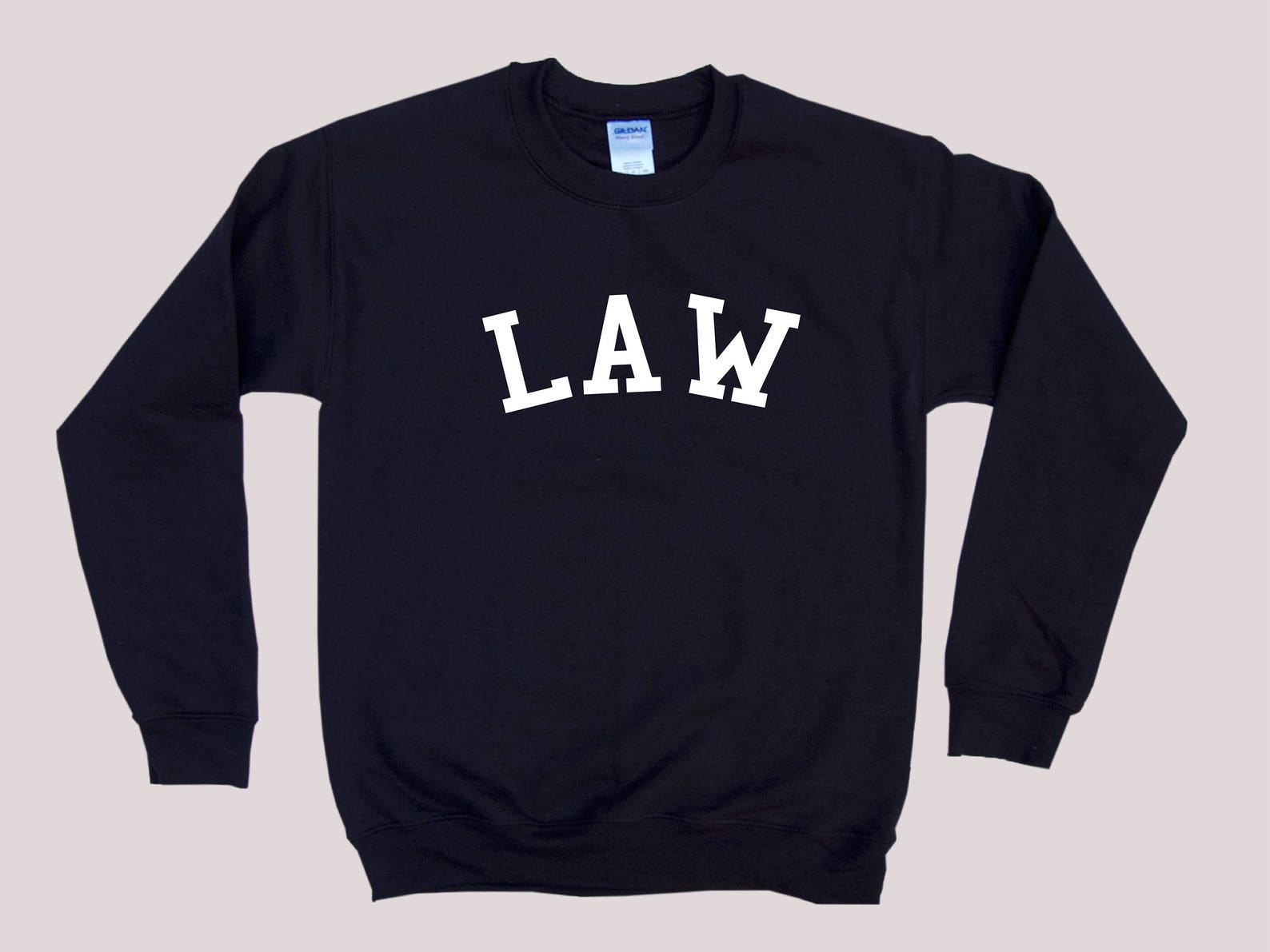 LAW Crewneck Sweatshirt - Etsy