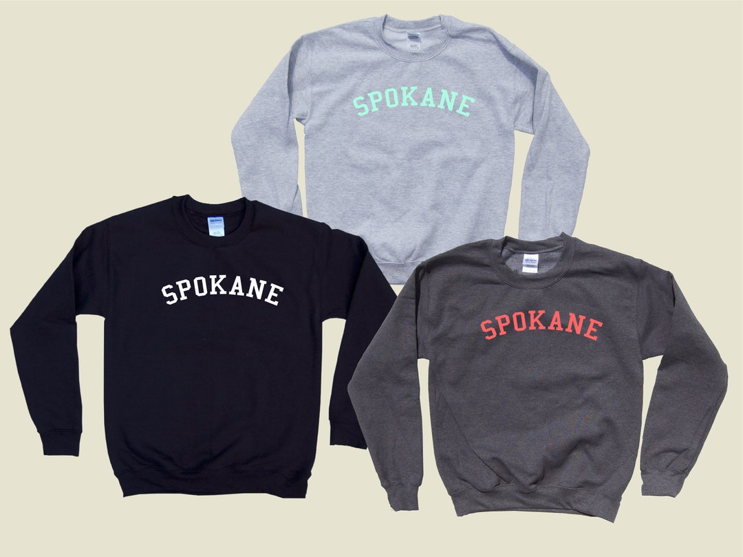 SPOKANE Sweat-shirt à col rond Washington City Pride - Etsy France