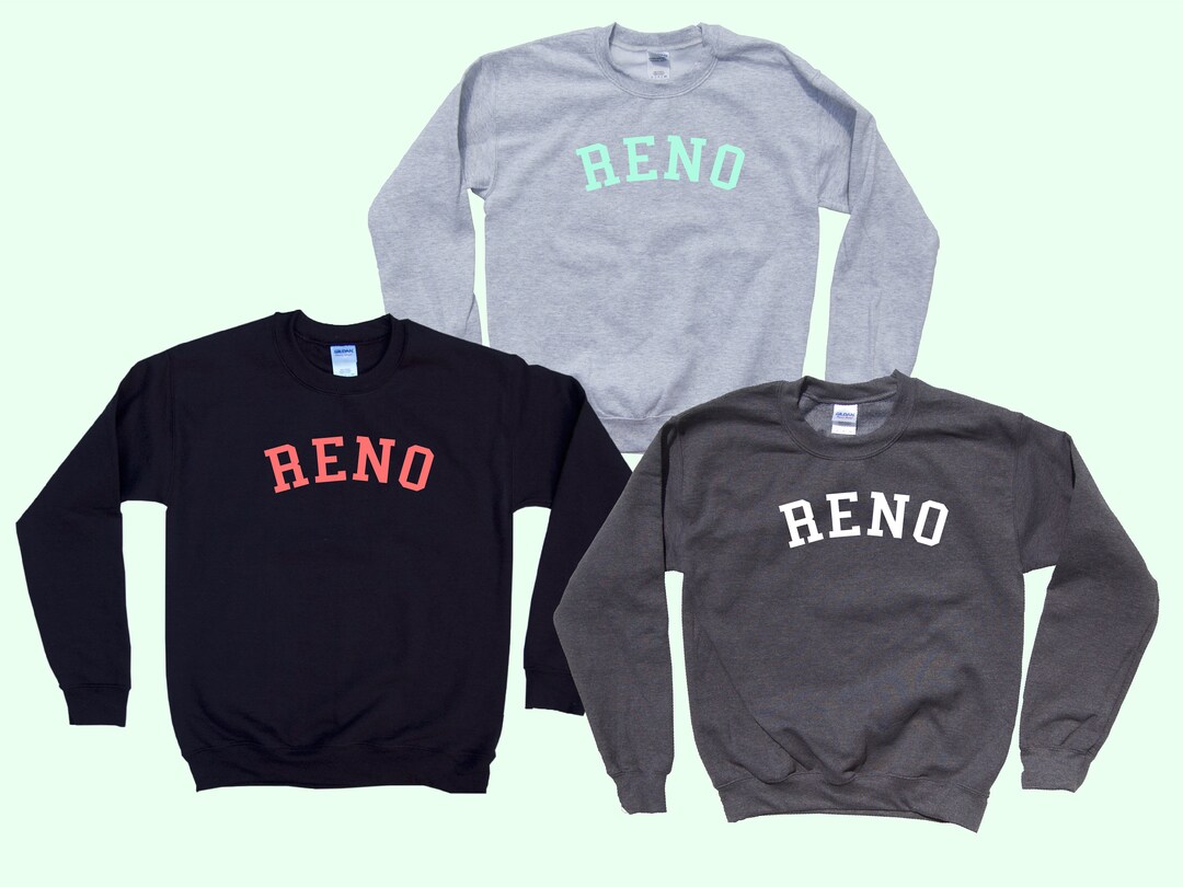 RENO - Nevada City Pride Crewneck Sweatshirt - Etsy