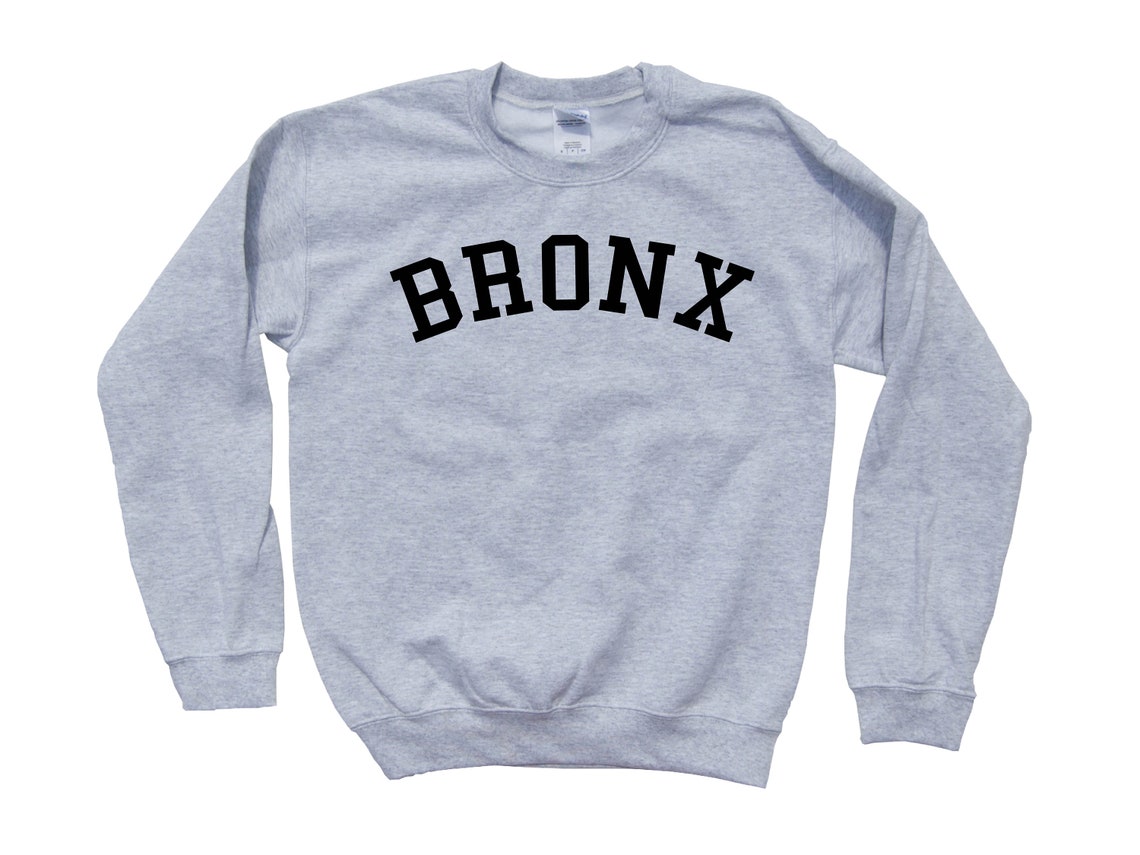 BRONX - New York Crewneck Borough Sweatshirt - Etsy