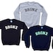BRONX New York Crewneck Borough Sweatshirt - Etsy