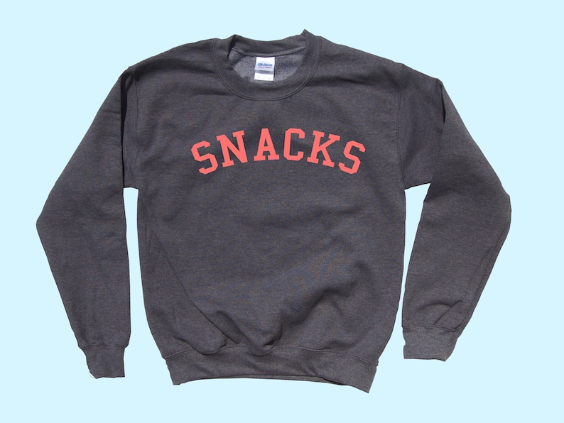 SNACKS - Crewneck Sweatshirt - Etsy