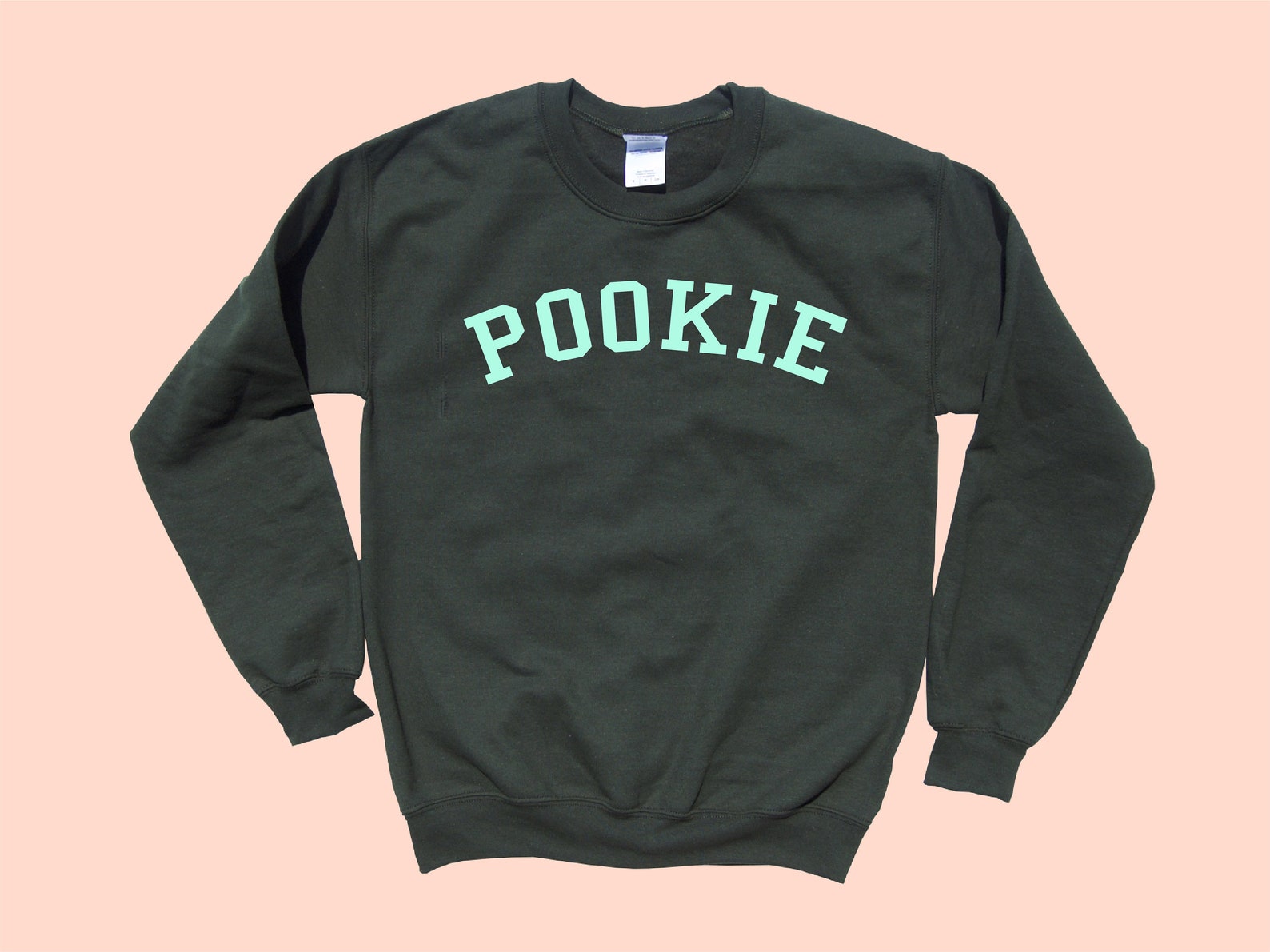 POOKIE Crewneck Sweatshirt | Etsy