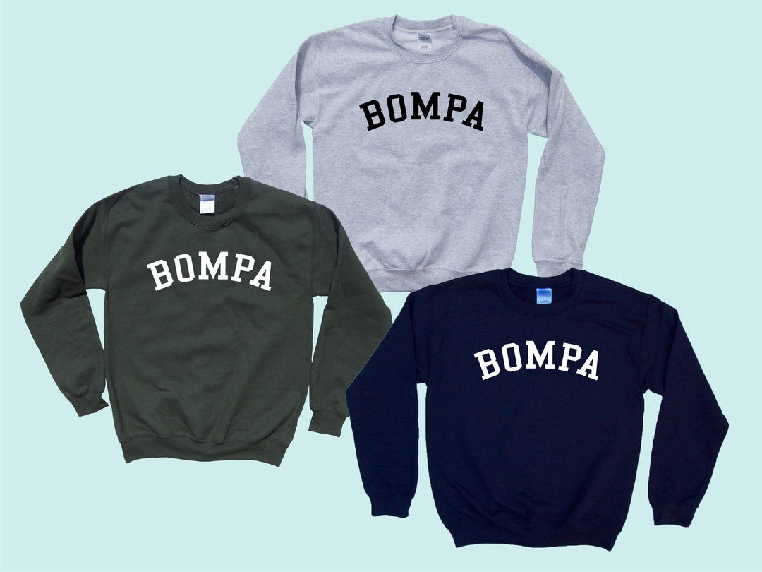 BOMPA Crewneck Unisex Sweatshirt - Grandparent Favorite - Family Baby ...