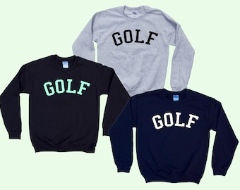 Golf Sweatshirt | Etsy