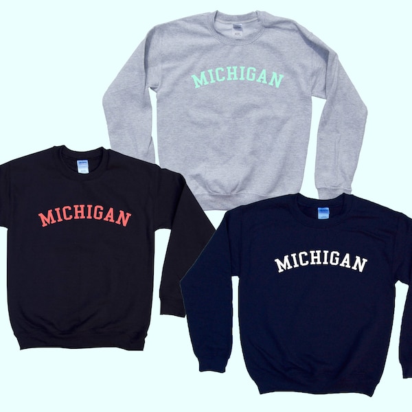Michigan State Font - Etsy