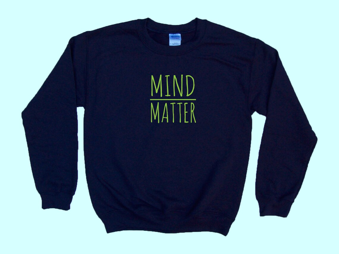Mind / Matter - Crewneck Sweatshirt - Etsy
