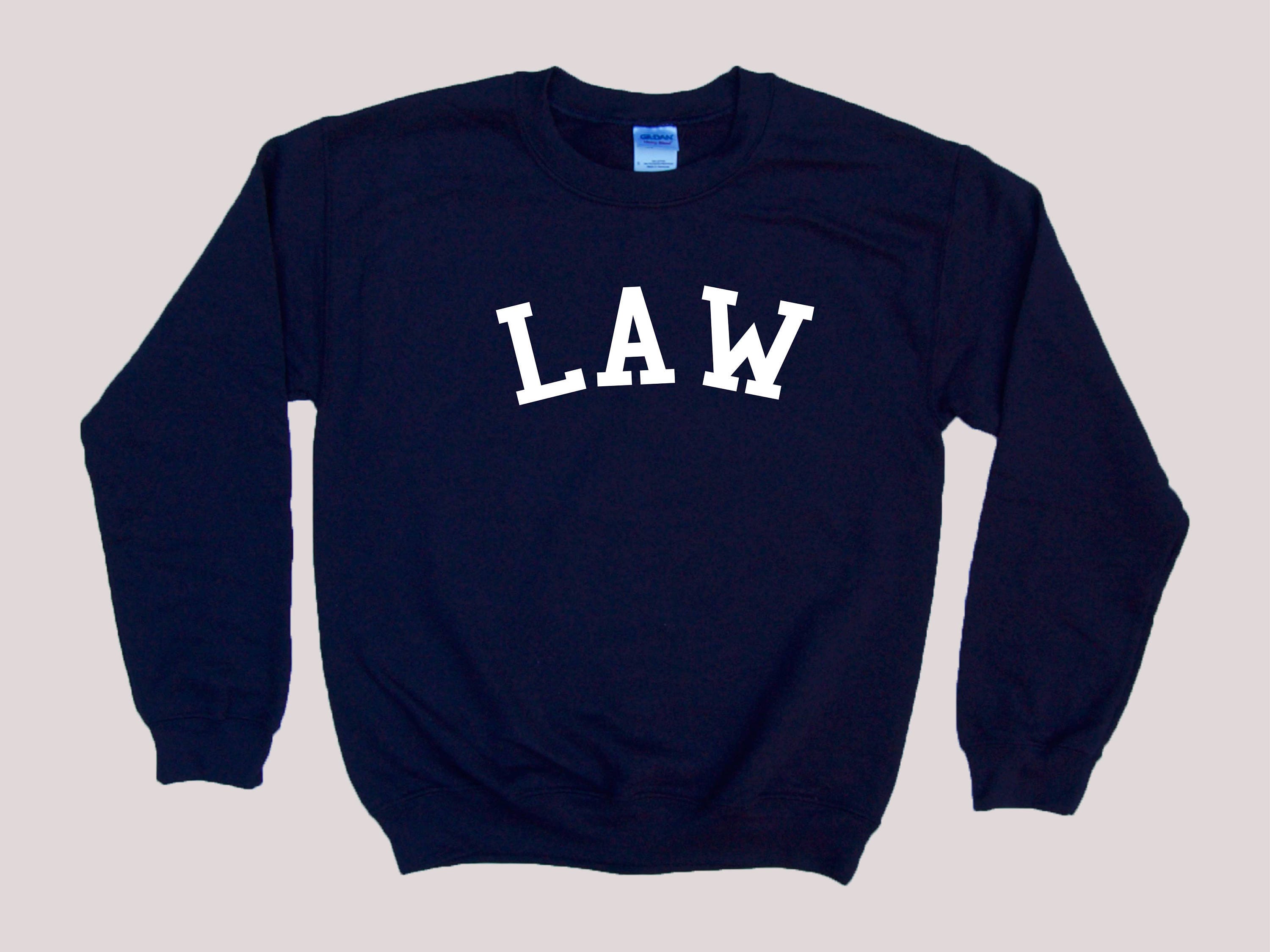 LAW - Crewneck Sweatshirt - Etsy