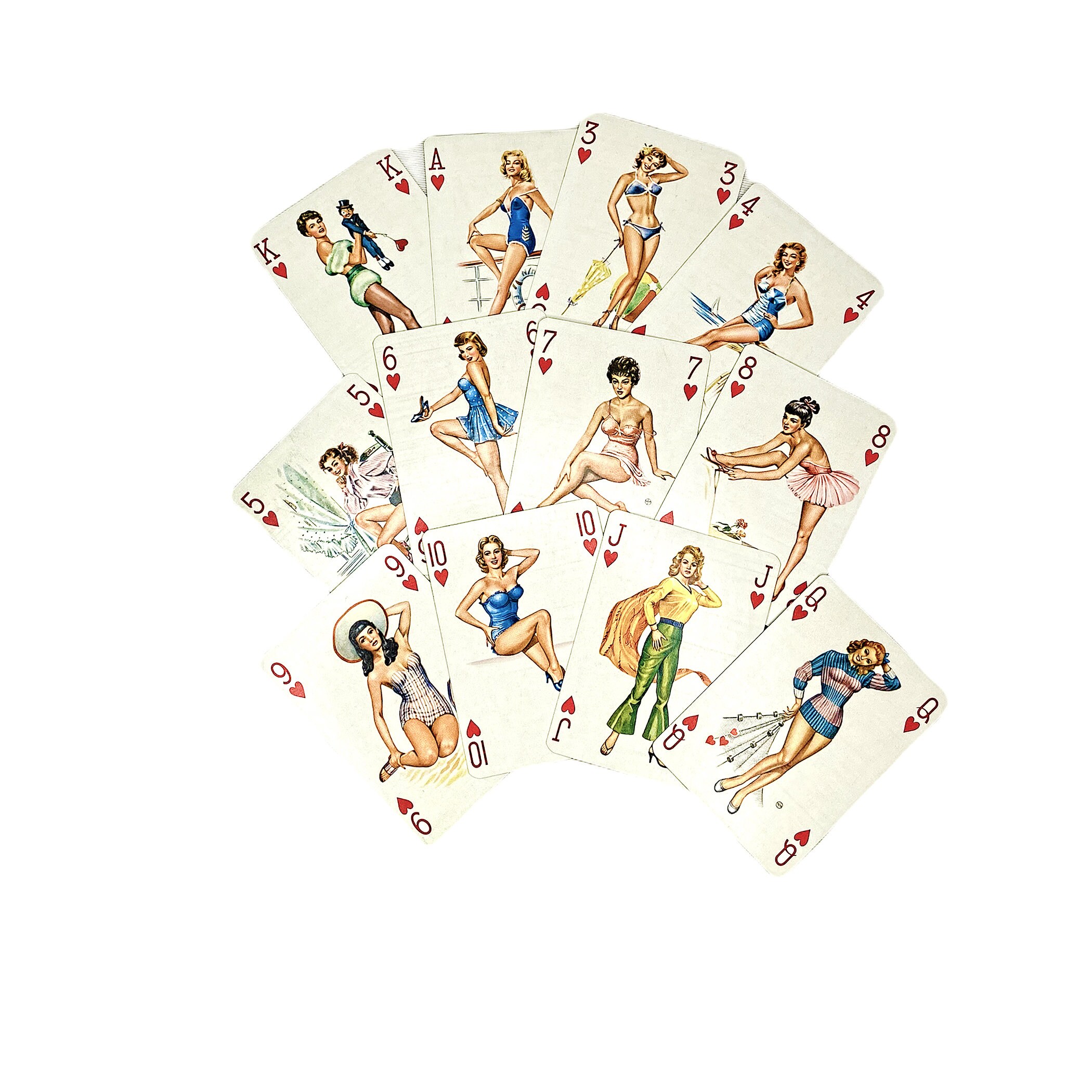 Pinup Girls Playing Cards Pin up Original Vintage Deck Baby - Etsy