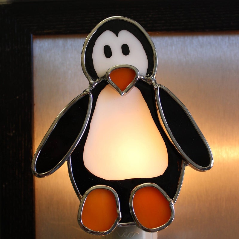 Penguin Lamp - Etsy