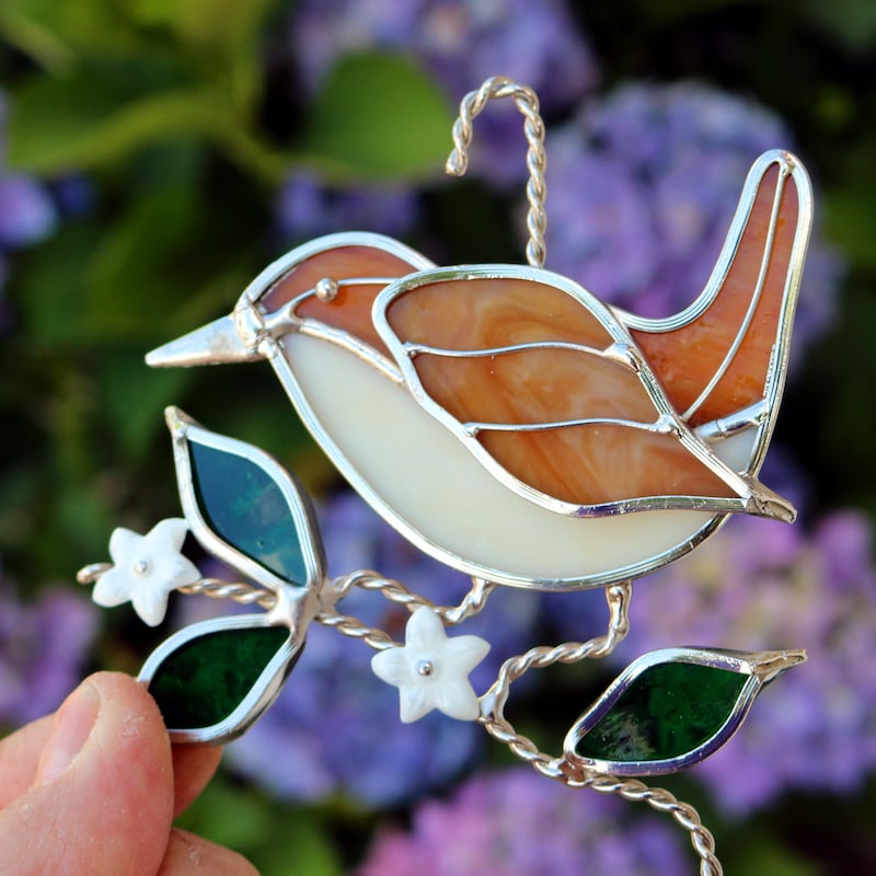 Bird Suncatcher - Etsy