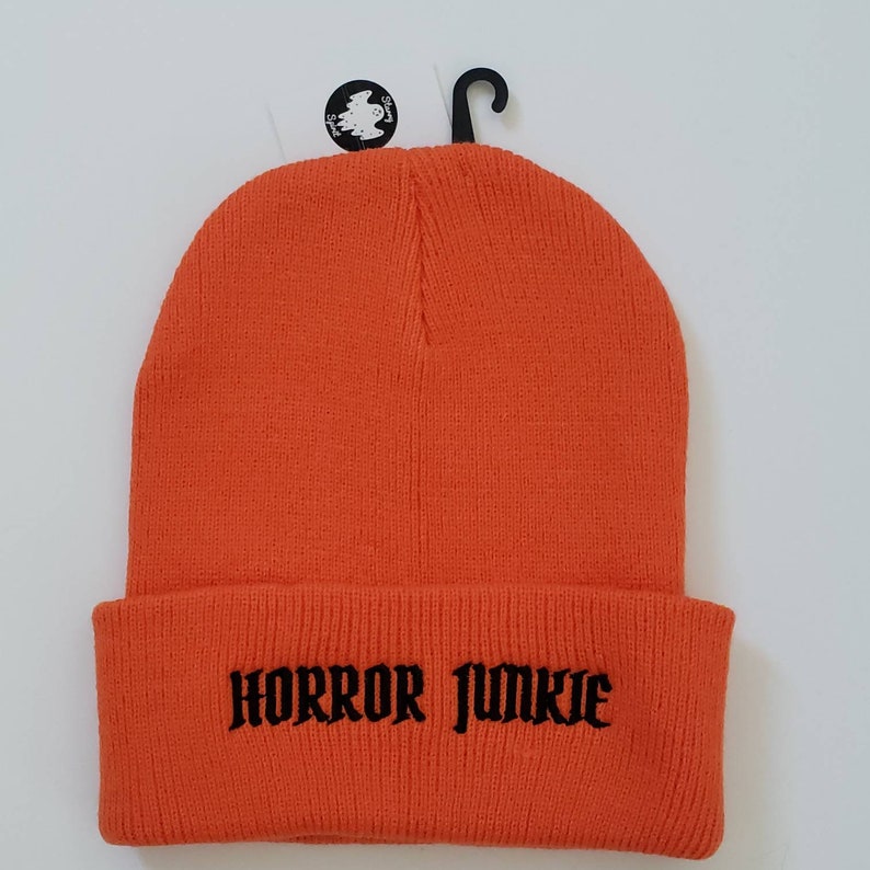 Horror Junkie/ Creep Beanies Snug Fit - Etsy