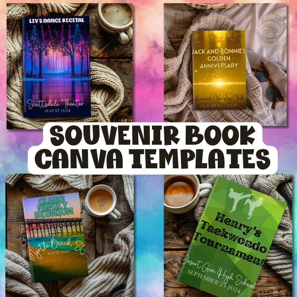 Souvenir Journal Template - Etsy