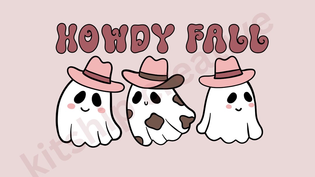 Fall Ghost Png, Creep It Real Ghost Png, Fall Western PNG - Etsy