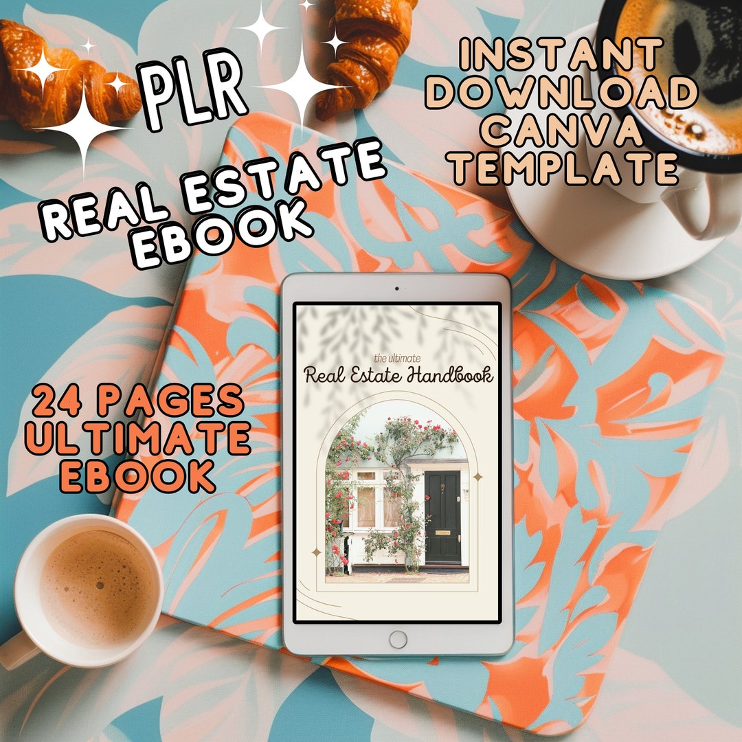 Real Estate Templates PLR Realtor Ebook - Etsy