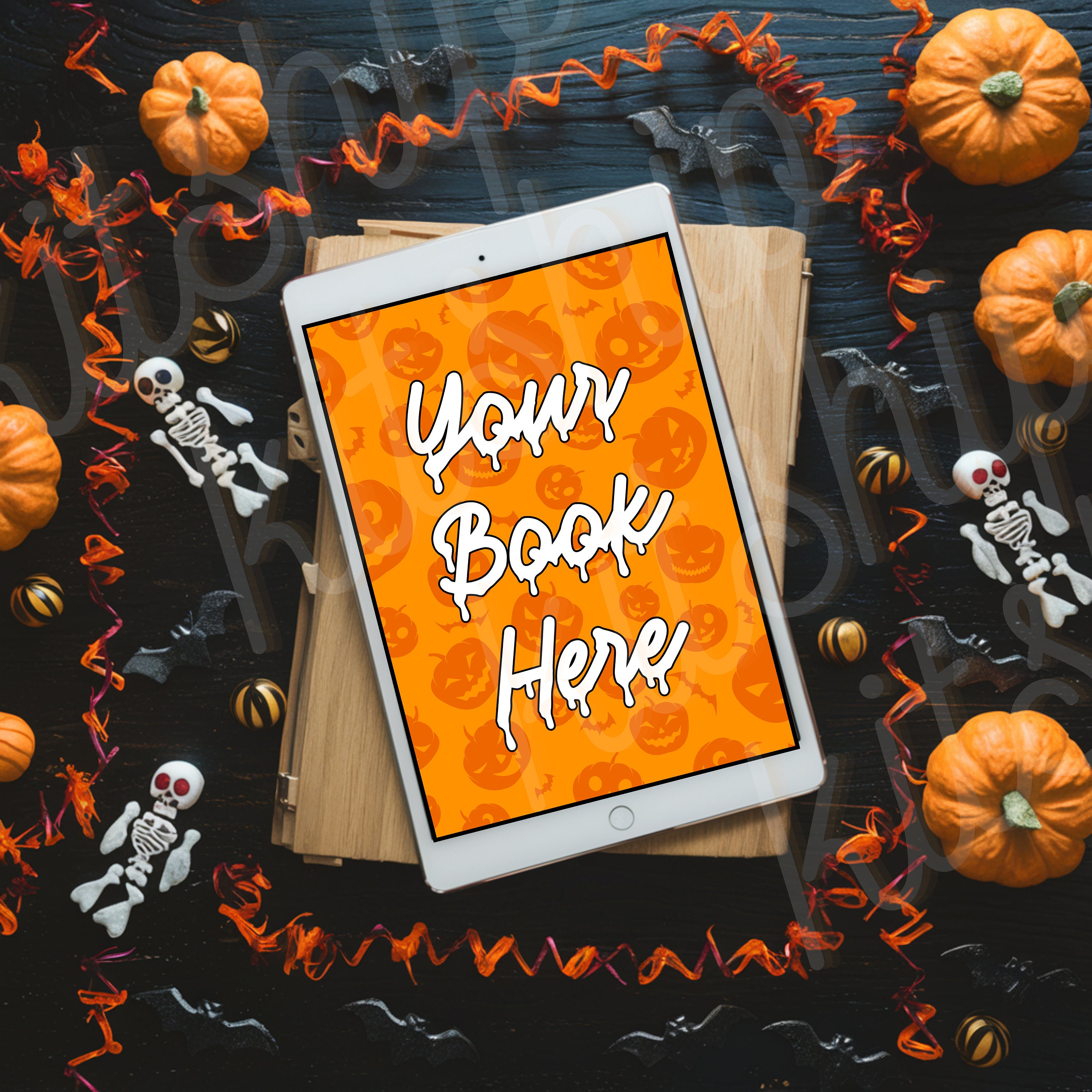 Bookstagram Canva Template Fall Bundle Ebook Cover Mockup iPad Flatlay ...