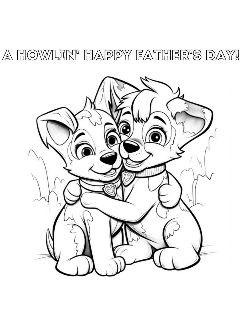 Father's Day Printable Coloring Card, Printable Father's Day Gift ...