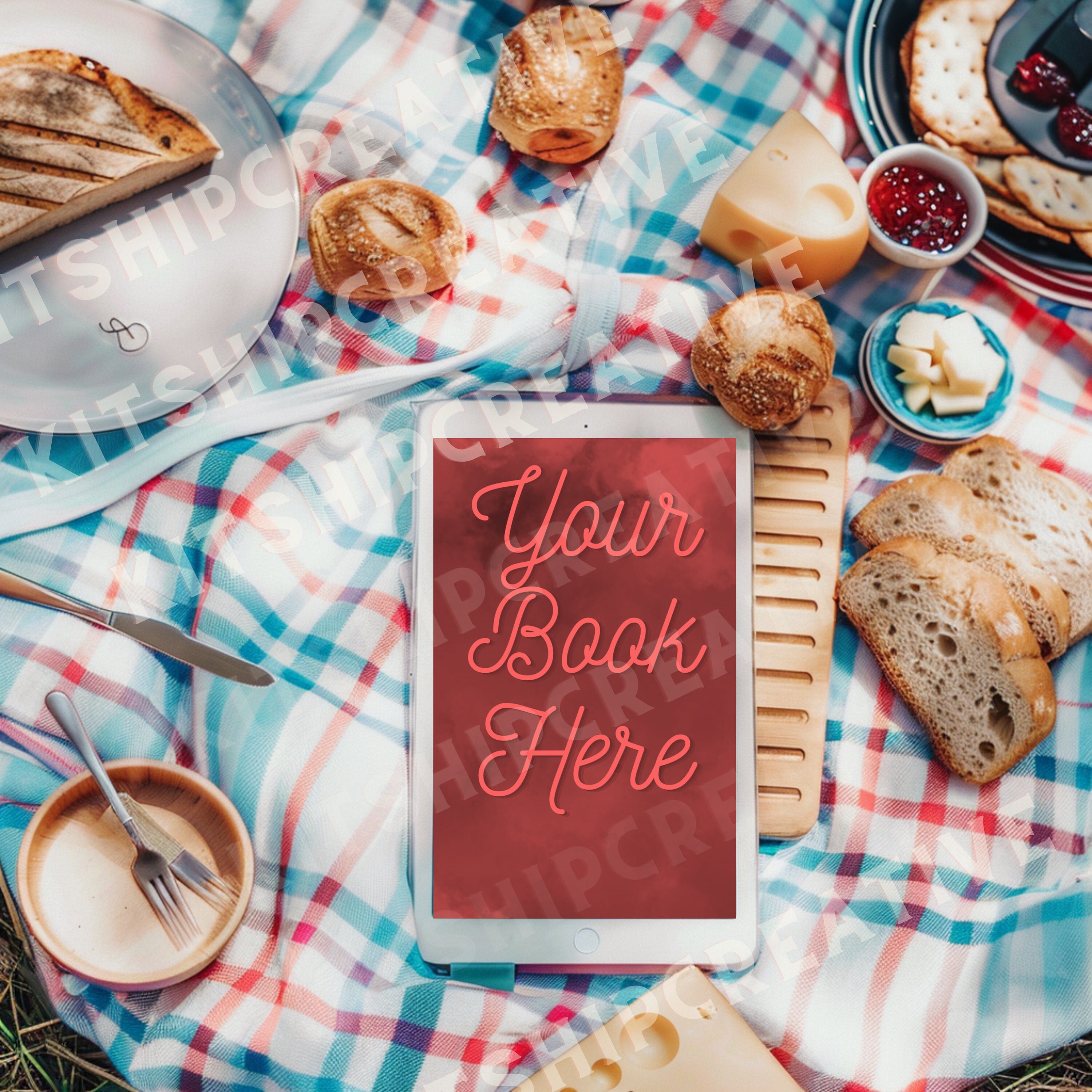 Ebook Mockup Cookbook Templates Bundle Bookstagram Booktok Digital ...