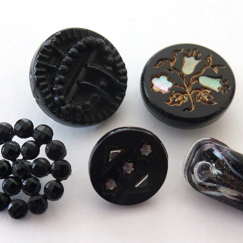 Glass Buttons - Etsy UK