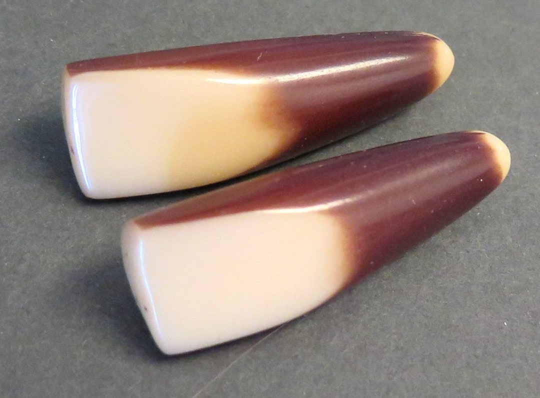 Vintage Imitation Antler Toggle Buttons - Plastic - Etsy