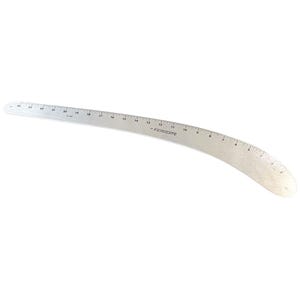 FAIRGATE 24-inch French Curve/l Square Ruler Solid Aluminum Vary Form ...