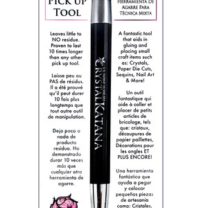Crystal Katana by Crystal Ninja - Rhinestone Pick up Tool ( Color Black ...