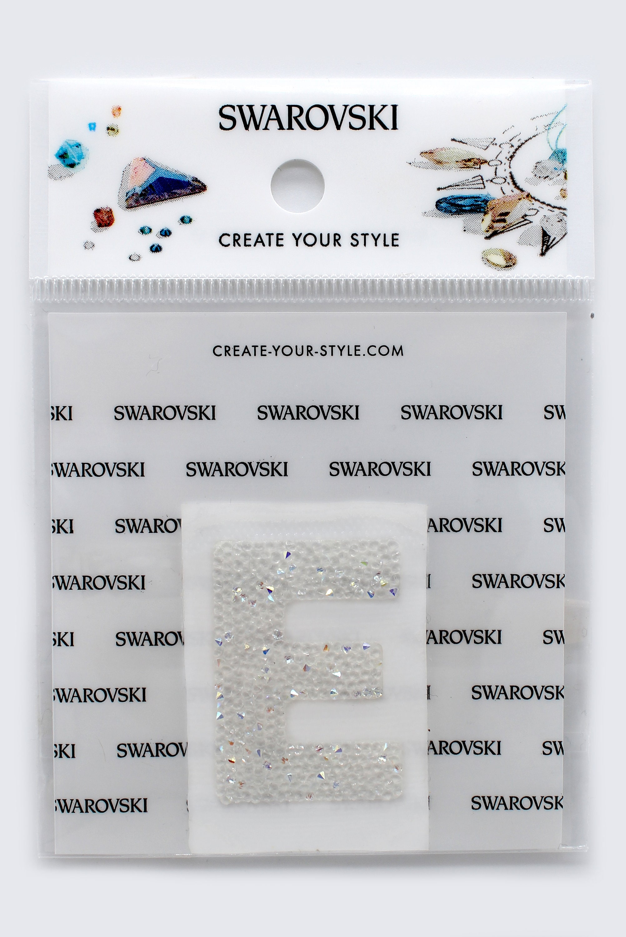 Swarovski Initial Monogram Stickers - Great Gift - Put It on Phone ...