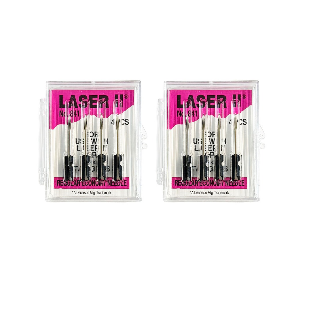 8pcs Tagging Gun Replacement Needles (laser II No. 841) Regular Economy ...