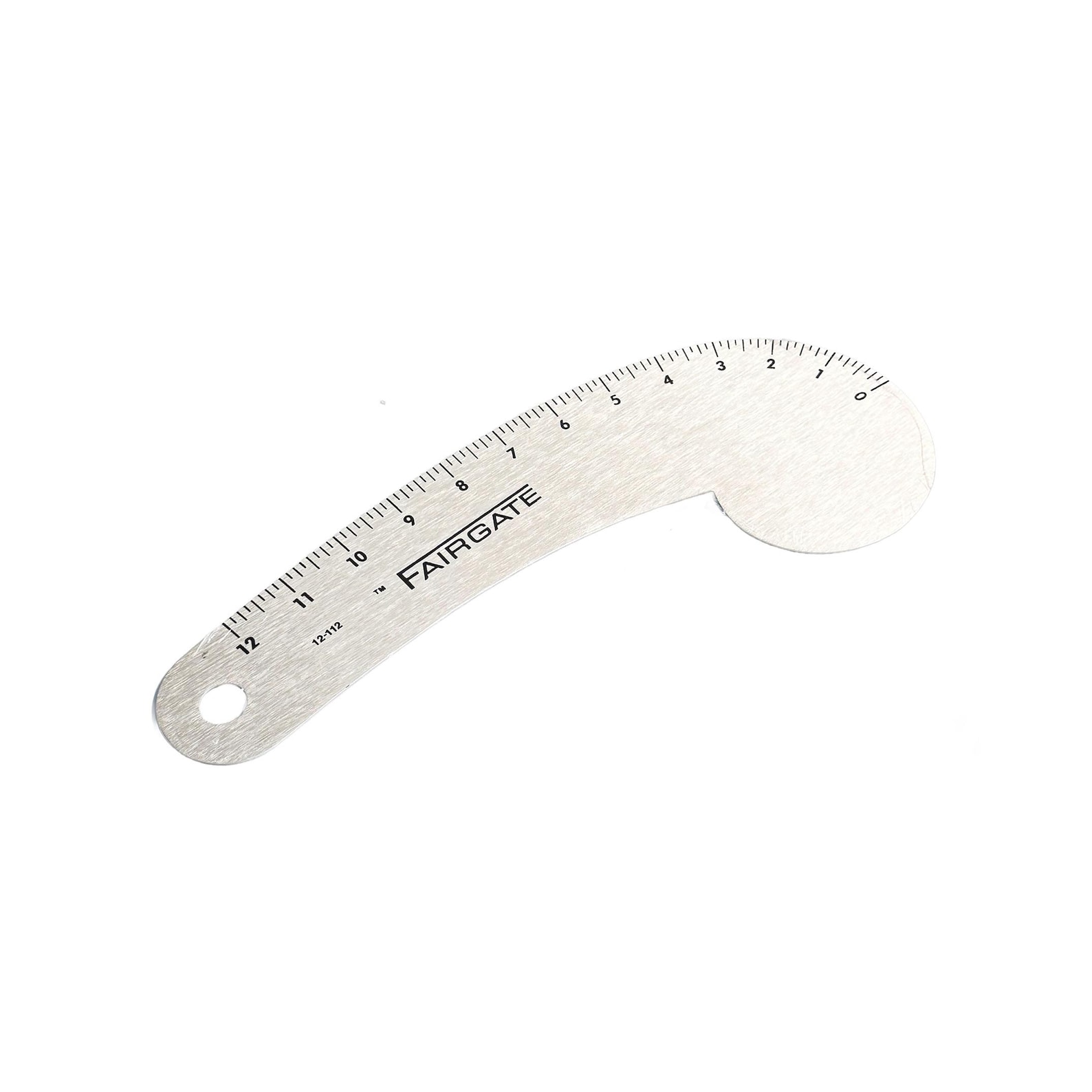 FAIRGATE 12-inch Vary Form Curve Rule Solid Aluminum Metal Ruler ...