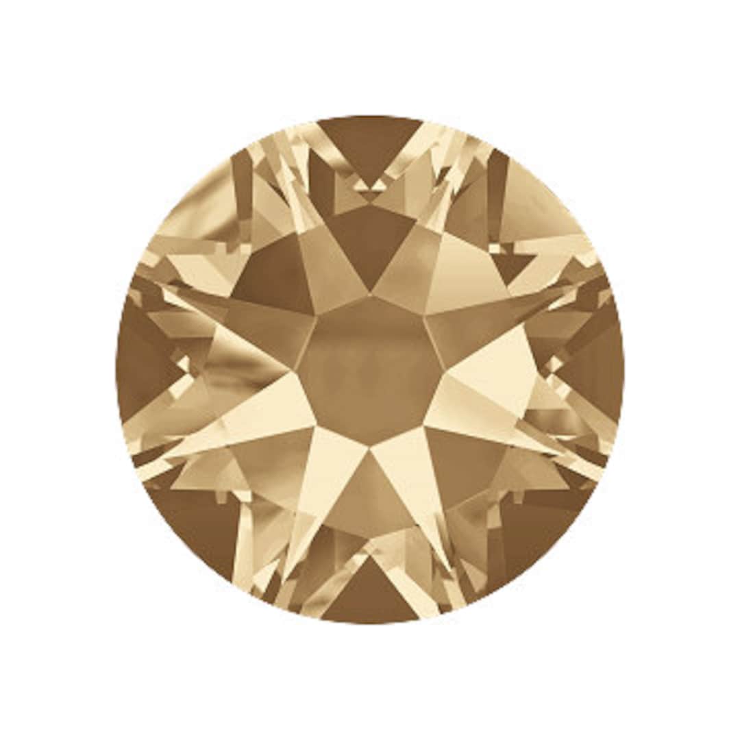 Star Bright 2088 "crystal Golden Shadow " Flatback Rhinestones - Pick ...