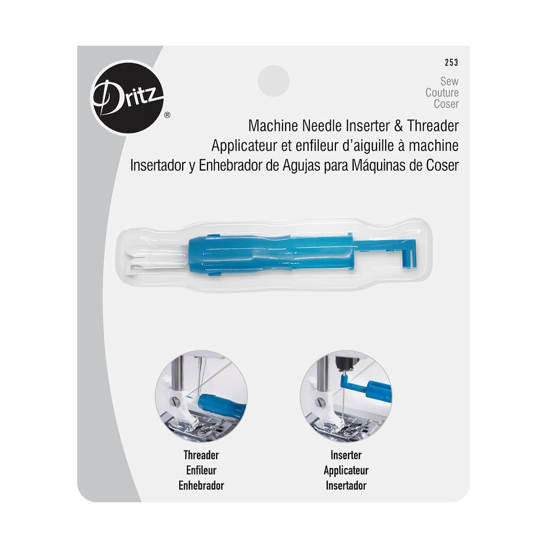 Dritz 253 Machine Needle Inserter Threader For Sewing Etsy