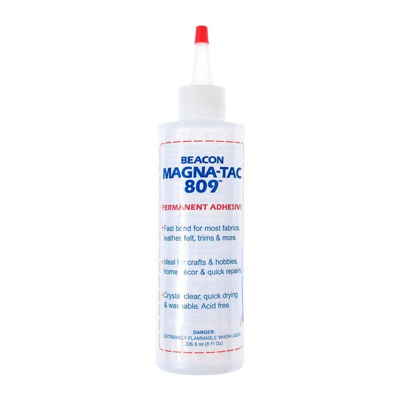 Magna Tac-809 ~ 4 or 8 Ounces - Permanent Adhesive - Etsy