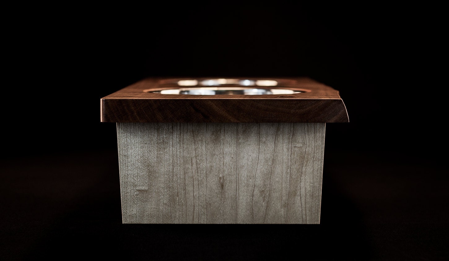 Live Edge Dog or Large Pet Feeding Stand - Etsy
