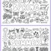 Printable Colouring Pages the Seasons Instant Download Colouring in ...