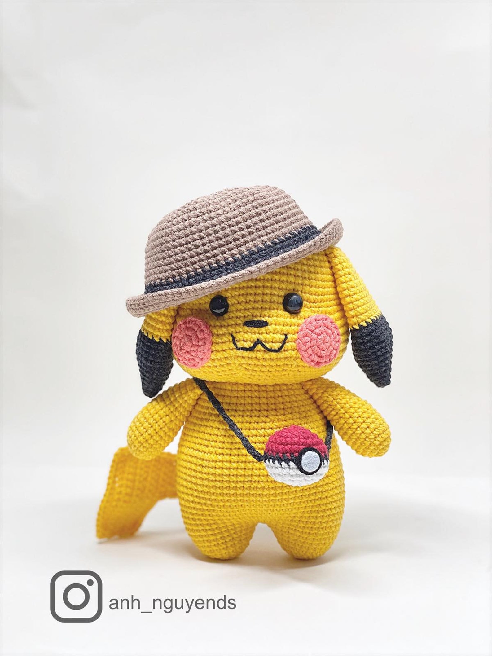 CROCHET PATTERN PIKACHU Pikachu Crochet Pattern Pikachu | Etsy