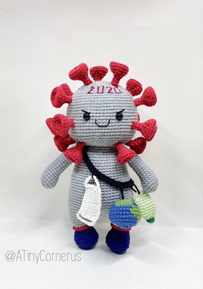 CROCHET PATTERN VIRUS Toy Amigurumi Doll Amigurumi Doll | Etsy