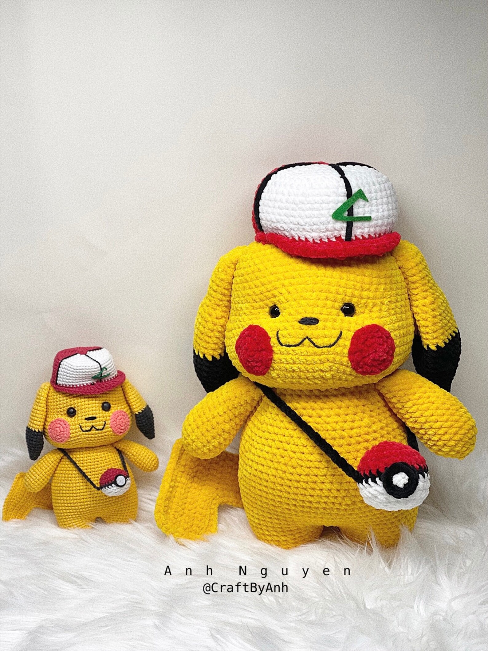 CROCHET PATTERN PIKACHU Pikachu Crochet Pattern Pikachu | Etsy