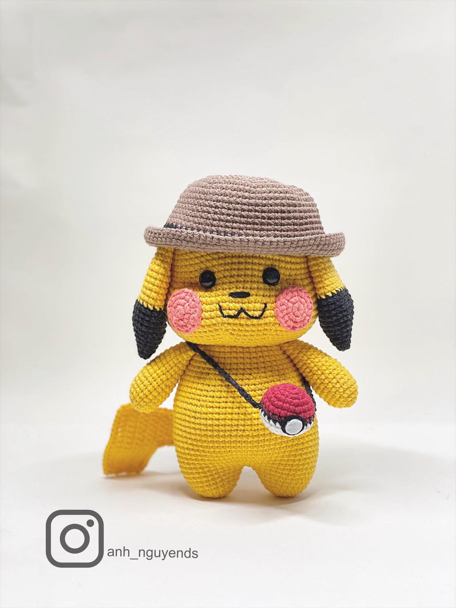 CROCHET PATTERN PIKACHU Pikachu Crochet Pattern Pikachu | Etsy