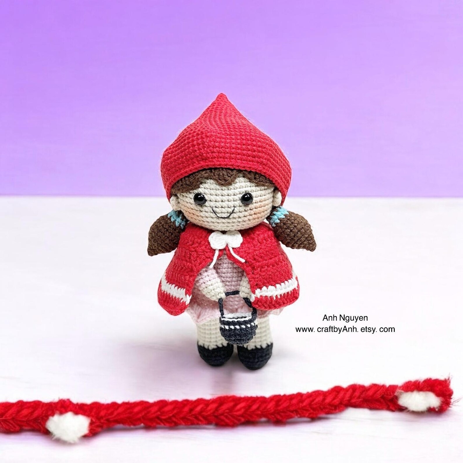 Little Red Riding Hood Amigurumi Doll Crochet Pattern (PDF) - Etsy
