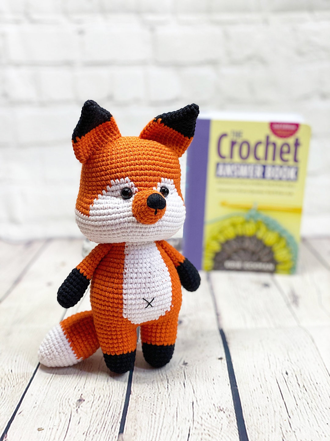 CROCHET PATTERN Roone the Red Fox, Animal Crochet Pattern, Crochet ...