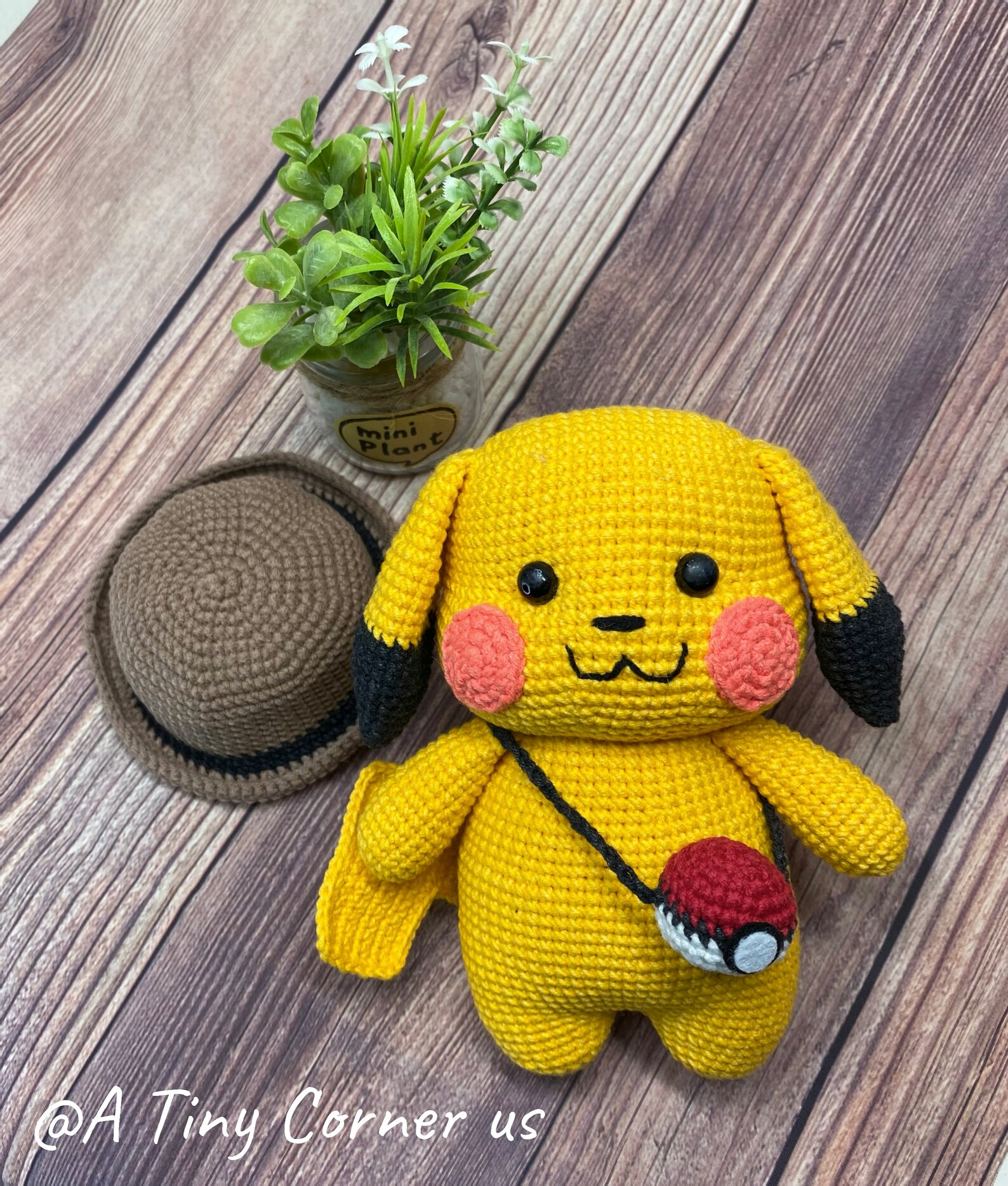 CROCHET PATTERN PIKACHU Pikachu Crochet Pattern Pikachu | Etsy