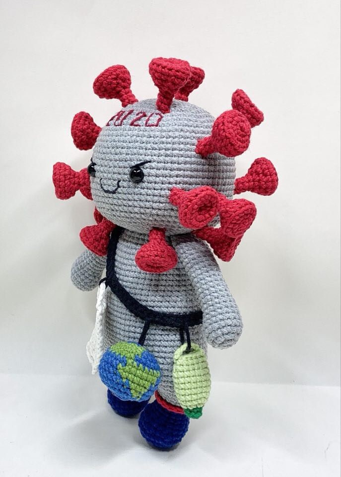 CROCHET PATTERN VIRUS Toy Amigurumi Doll Amigurumi Doll | Etsy