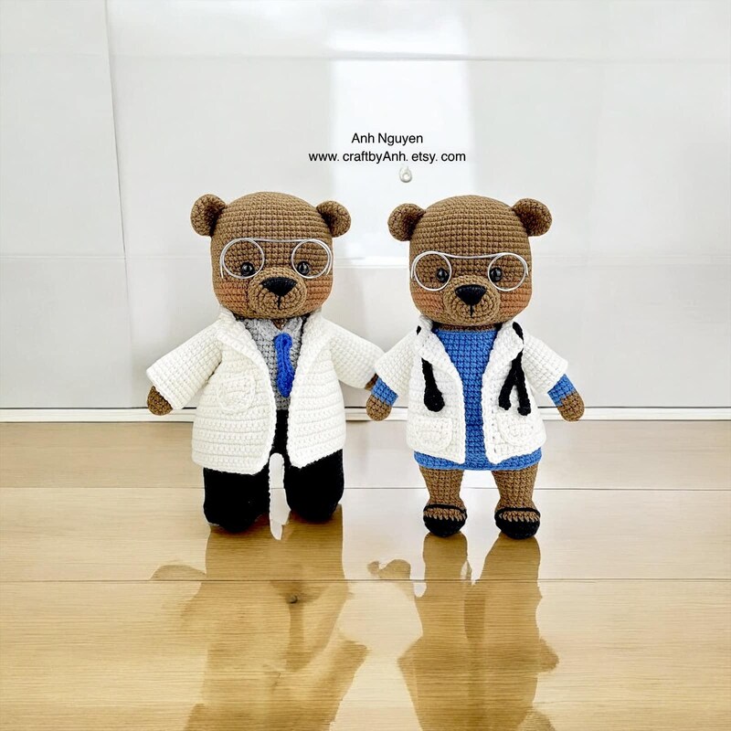 Amigurumi Doctor Pattern - Etsy